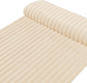Plyš/umělá kožešina PL-009 Světle béžová - šířka 150 cm