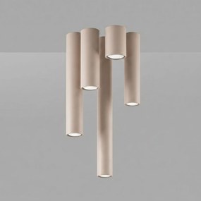 Sollux Lighting Stropní svítidlo LAGOS 10 taupe