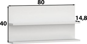 ADRK Furniture Frazio Police ADRK-SH-FRA-80-K