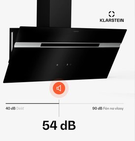 Klarstein Alina digestoř | 90 cm | 615 m³/h | Tichá | EEK A