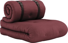 Karup Design  Futonové křeslo BUCKLE-UP - 710 Bordó
