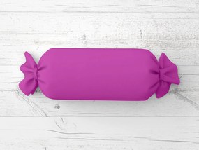 Biante Polštář válec bonbon Rongo RG-028 Purpurový 15x80 cm