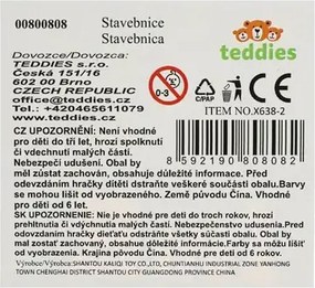 TEDDIES Stavebnice 5v1 auta / Kovová / 236 dílků / od 6 let