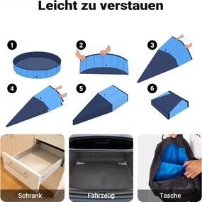 Lehátko pro psa fudajo – 60 × 20 cm, modrá (65244)