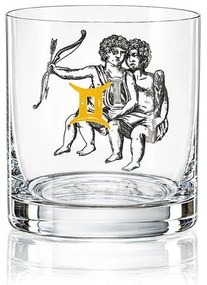 Crystalex - Bohemia Crystal Sklenice se znamením zvěrokruhu Blíženec 280 ml, 1 ks