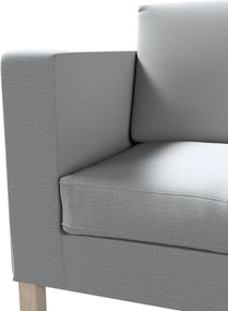 Potah na pohovku IKEA  Karlanda 2-místná, krátký barva šedá látka sametová