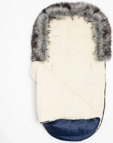 Zimní fusak New Baby Lux Wool blue