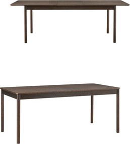 Rozkládací stůl Blair 180–230 cm (DT01), kouřový dub