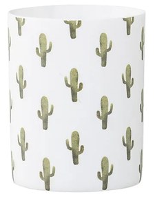 Bílý porcelánový svícen Cactus Bloomingville