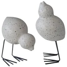 Dekorace Swedish Birds Mole Dot - set 2 ks DBKD