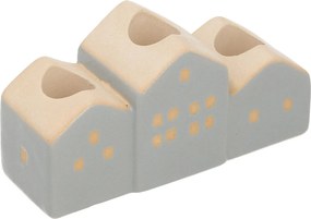 Svícen Hauses 13x5x7cm grey