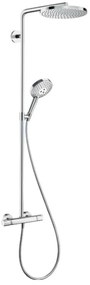 Hansgrohe Raindance S - Sprchový set s termostatem, průměr 24 cm, 3 proudy, EcoSmart+, chrom 28825000