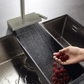 Hansgrohe - Dřezová baterie Aquno Select s výsuvnou koncovkou a plochý