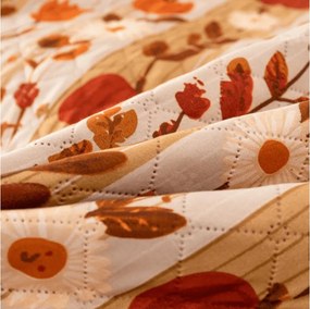 Přehoz na postel PUMPKIN STRIPES, barevný Rozměr: 170 x 210 cm