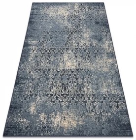 Vlněný kusový koberec NAIN 7010/50911 modrý / béžový Rozměr: 200x300 cm