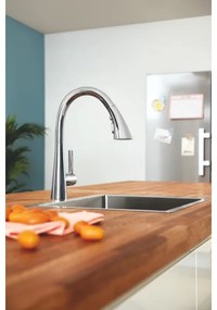 GROHE 32294002 - Dřezová baterie ZEDRA 401 mm lesklý chrom