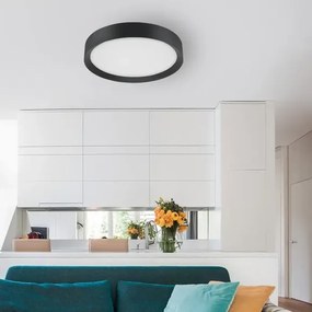 LED stropní svítidlo Luton 55 černé