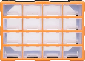 Organizér se 16 středními zásuvkami 52 x 16 x 37 cm 149601