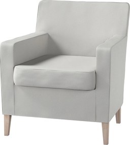 Potah na křeslo IKEA Karlstad barva šedá látka pletený vzor