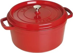 STAUB 40509-852-0 třešňová červená / Pekáč / kulatý / 28 cm