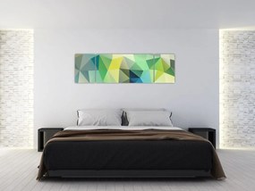 Obraz geometrické abstrakce (170x50 cm)