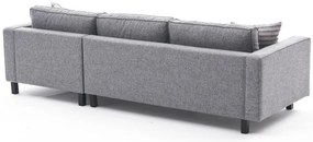 Hanah Home Pohovka KALE šedá pravý roh 825BLC2714