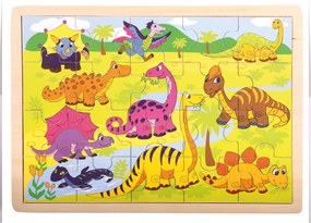 Puzzle, dinosauři