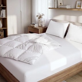 SCANquilt přikrývka EXCLUSIVE SATÉN LIGHT - bavlna s Aloe vera lehká - hřejivost Sq 3 140 x 200 cm