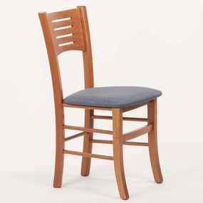 Stima Židle VERONA s čalouněným sedákem Odstín: Rustikál, Látky: LUX jeans 33