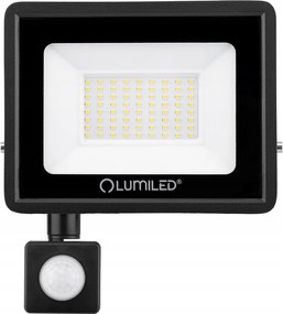 Lumiled Zuna halogenová lampa s pohybovým senzorem 4500lm 4000K 50W AL92