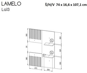 Obývací pokoj LAMELO