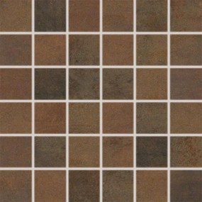 Rako Mozaika RAKO Rush WDM06520 mozaika (5x5) tmavě hnědá 30x30 - 144131