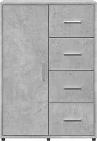 Příborníky 2 ks betonově šedé 60 x 31 x 84 cm kompozitní dřevo 3276591