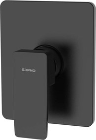 Sapho Tursi - Sprchová baterie pod omítku, s tělesem, matná černá TI041B