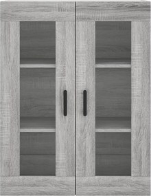 Skříň highboard šedá sonoma 69,5 x 34 x 180 cm kompozitní dřevo 3198543