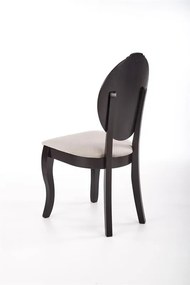 HALMAR VELO židle černá/béžová