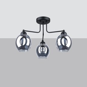 Sollux Lighting Lustr FILLAN 3 černý