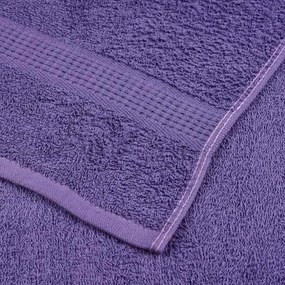 Ručníky FROGN 10 ks fialové 100x200 cm 360 g/m² 136892