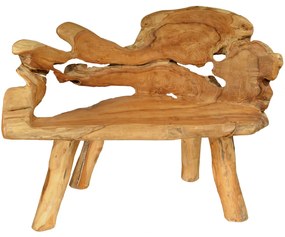 Massive home | Masivní lavice z teakového dřeva ROOT 120cm