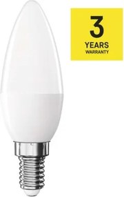 Emos lighting LED žárovka Classic svíčka / E14 / 6,5 W (60 W) / 806 lm / studená bílá 1525731111