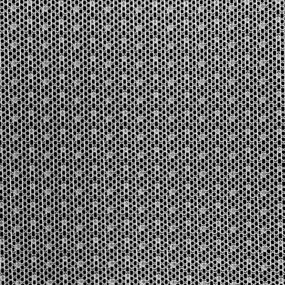 Rand žakárová záclona INCI/1043 drobný puntík, bílá, výška 110cm (v metráži)