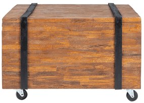 vidaXL Marketos Odkládací stolek, teak, 60x60x38 cm