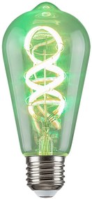 Rabalux LED Spiral Filament žárovka ST64 4W/E27/300Lm/2700K+RGB/Dim