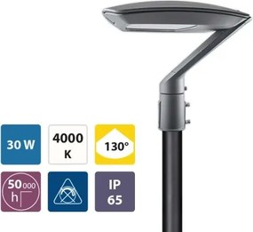 Svítidlo McLED veřejného osvětlení Space 30 30W 4000K ML-521.011.09.0