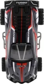 TEDDIES RC auto sportovní šedo-červené / 2,4 GHz / 20 cm / od 6 let