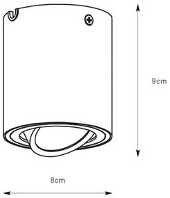 Markslöjd 109020 - LED Stmívatelné bodové svítidlo DIRETTO LED/5W/230V bílá