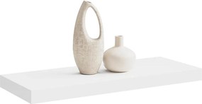 Plovoucí nástěnná police bílá 60 x 23,5 x 3,8 cm MDF 323811