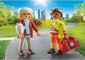 Playmobil® DuoPacks 71506 DuoPack Záchranářka s pacientem / Počet dílk