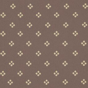 Zátěžový koberec Chambord 44 filc - hnědý