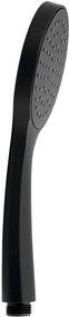 Sapho, Ruční sprcha, 1 funkce, průměr 102mm, ABS/černá, SK736